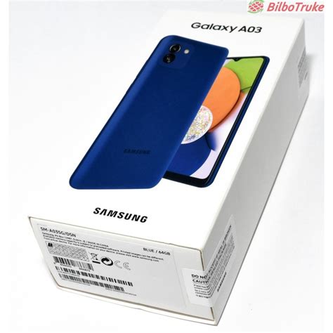 Samsung Galaxy A03 64gb Azul Precintado Bilbotruke Segunda Mano