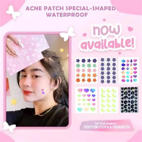 Acne Patch Pimple Patch Star And Moon And Peach Heart Shaped Cover
