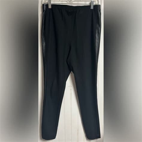 J Jill Pants And Jumpsuits Jjill Black Ankle Leggings Pants Pull On