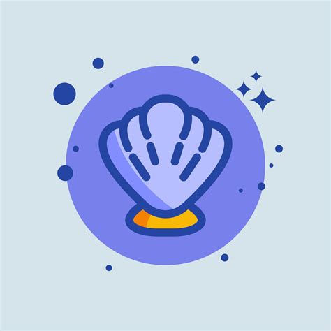 Shell Flat Illustration Tropical Signs Illustration 55646933 Vector Art At Vecteezy