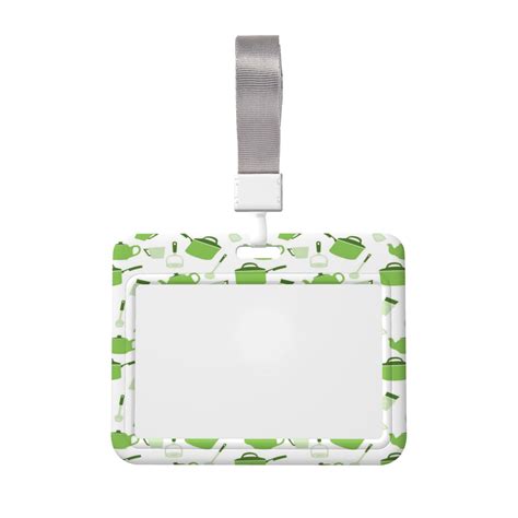 Easygdp Kitchen Utensiles Cooking Pots Card Badge Holder Work Badge