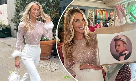 Olly Murs Fiancée Amelia Tank Stuns In A Sequin Jumpsuit At Her First
