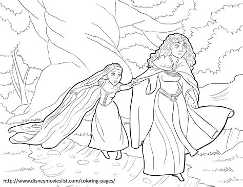 The Best Free Rapunzel Coloring Page Images Download From 740 Free