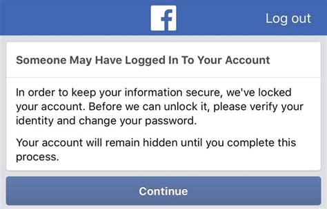Facebook Acknowledges Error That Locked Some Users Out Of Their