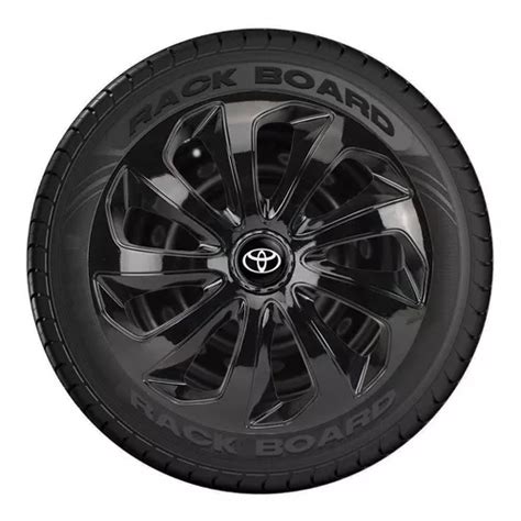 Jogo 4 Calotas Aro 14 Elite Velox Black Piano Toyota Etios MercadoLivre