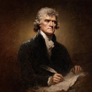 Thomas Jefferson Portrait Digital Download Founding Father Wall Art