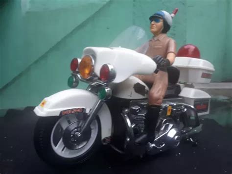 Moto Patrulla 80s Tipo Chips Patrulla Motorizada 1 6 Envío gratis