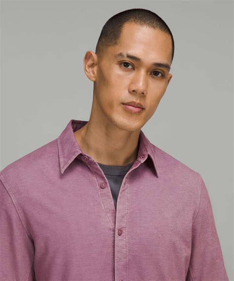 Lululemon Commission Long Sleeve Shirt Vintage Plum Commission Enzyme