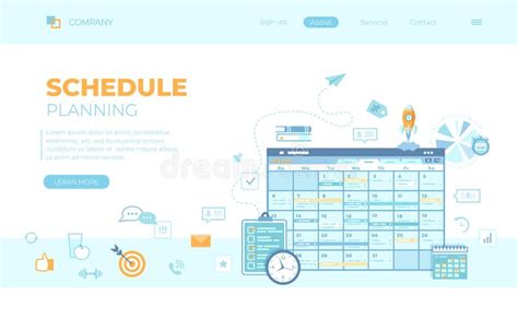 Schedule Plan Stock Illustrations Schedule Plan Stock Illustrations Vectors Clipart