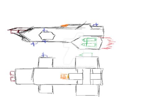 Flack Frigate Sketch Idea By Fgundam On Deviantart