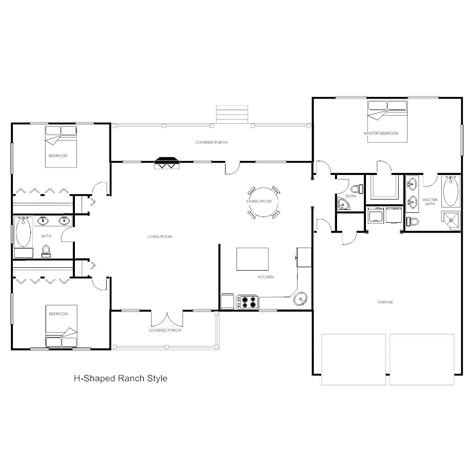 Floor Plan Design Template Elegant Floor Plan Templates Draw Floor Plans Easily With Templates