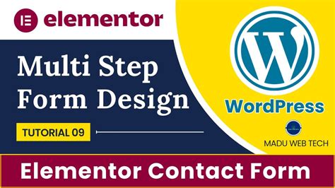How to Create a Multistep Form Using Elementor in Hindi Urdu | WordPress Course Tutorial 09 ...