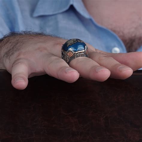 World Map Wrapped Ring Mens World Design Ring Idealist Etsy