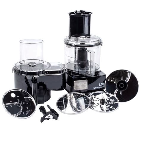 Waring Wfp14sc Combination Continuous Feed Food Processor With 3 5 Qt