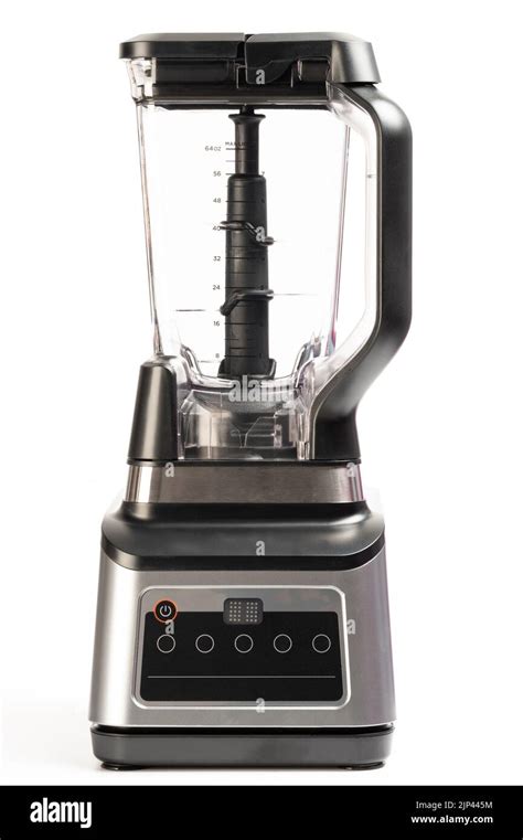 Real cook blender with screen front view isolated Stock Photo - Alamy