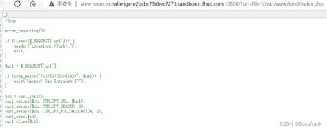 Ssrf详解 基于ctfhub（下篇）ctfhub Fastcgi协议 Csdn博客