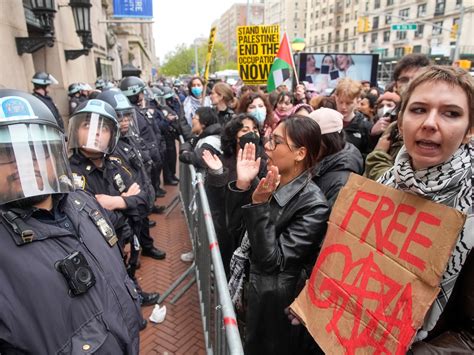 Dozens Of Pro Palestinian Protesters Arrested As Columbia Clears