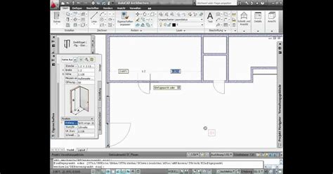 autocad architecture tutorial 02 15 Öffnungen youtube