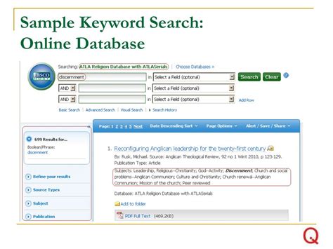 Ppt Keyword Vs Controlled Vocabulary Searching 12 Basic Skills For
