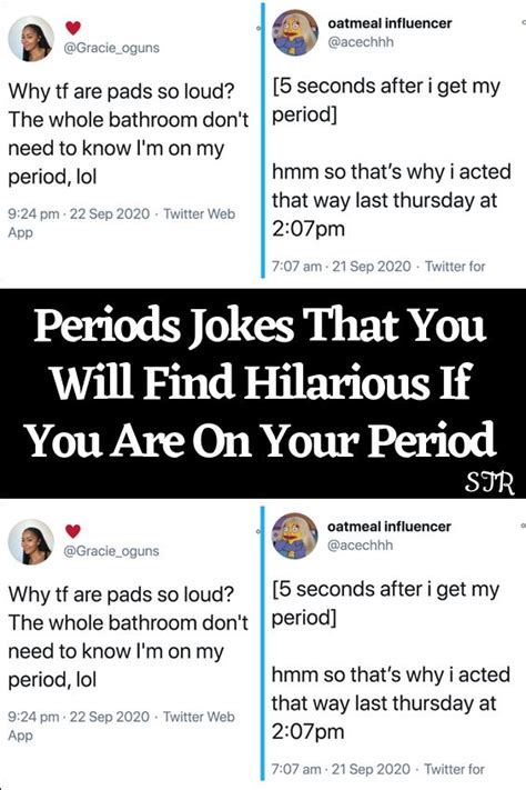 Periods Jokes That You Will Find Hilarious If You Are On Your Period