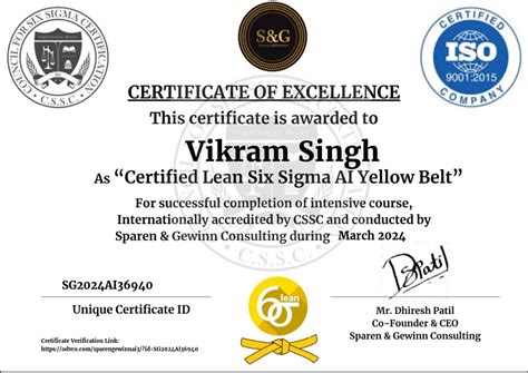 Vikram Singh On Linkedin Six Sigma Ai