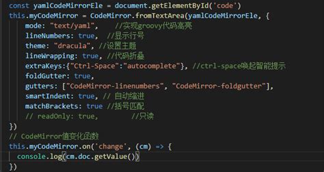 codemirror json2yamlyamljs配合渲染且校验yaml文件 花小七 博客园