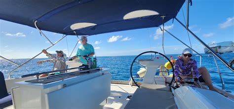 Offshore Sailing School Offshore Sailing School Students Aboard Our
