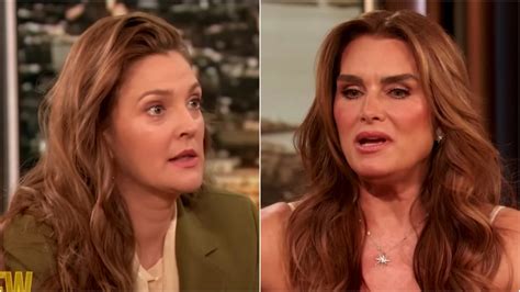 Drew Barrymore And Brooke Shields Bond Over Complicated Mothers In