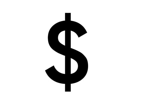 Dollar Logo Template PNG Vector In SVG PDF AI CDR Format