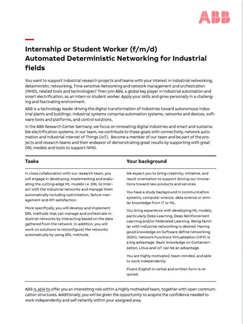 Industrial Networking Deterministic Networking Tsn Network Management Amin S