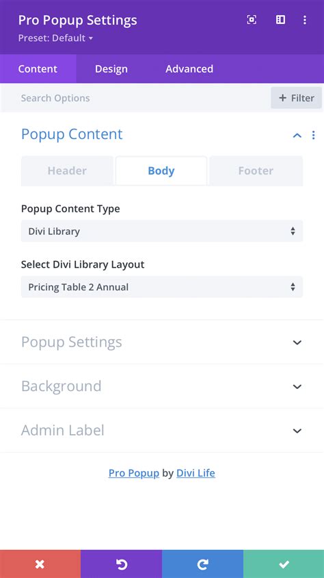 Divi Popup Module Divi Modules Pro