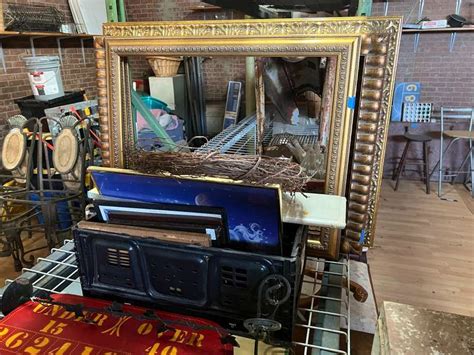 Mystery Lot Of Assorted Large Ornate Frames Also Includes Assorted Wall Decor And More See