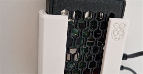 Raspberry PI 4 Holder For Wall Mounting By DADA HD Download Free STL Model Printables Com