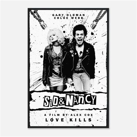 Sid And Nancy 1986 Movie Poster Print Citiesbox