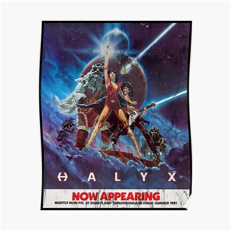 Halyx Poster Vintage Poster For Sale By Fandomtrading Redbubble