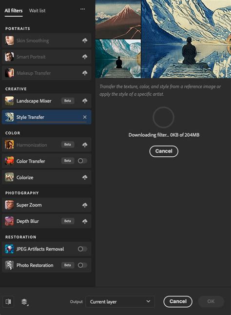 Solved Neural Filters Wont Download Ps 2401 Adobe Support