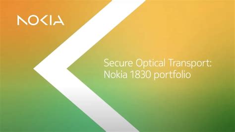 Quantum Safe Networks Nokia
