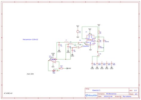 Simulació EasyEDA open source hardware lab