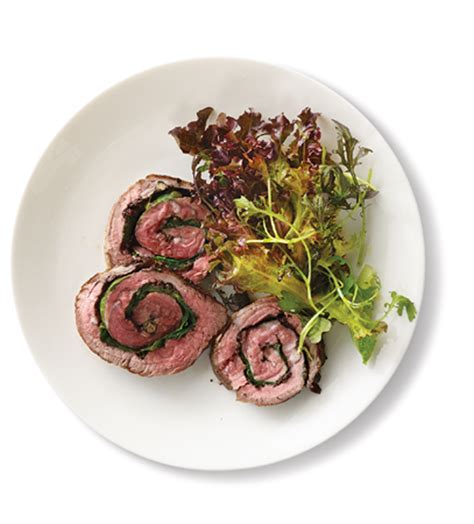 Spinach Stuffed Steak Roulades Recipe Recipe