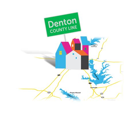 Denton County Boundaries Map