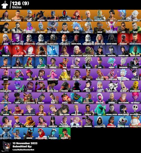 Desapego Games Fortnite Conta Fortnite Rara 126 Skins