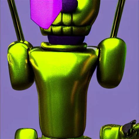 A Man Inside A Spring Bonnie Animatronic Starting Out Stable