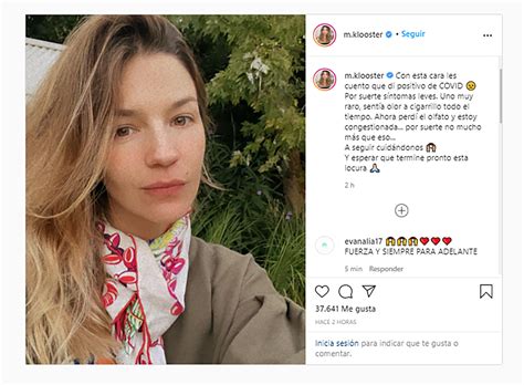 La Reacción De La Mamá De Marcela Kloosterboer Cuando Su Hija Le Abrió