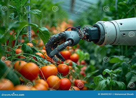 Photo Agricultural Innovation Robot Arm Automates Vegetable Harvesting