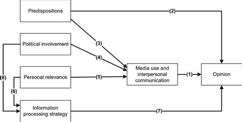 Theoretical Model Of Opinion Formation Download Scientific Diagram