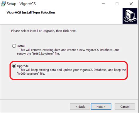 Upgrade Vigoracs 331 On Windows Draytek