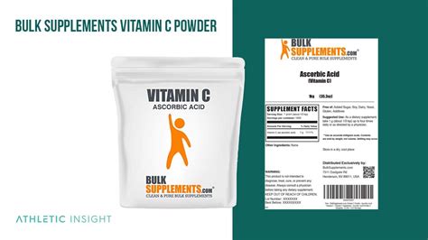 Best Vitamin C Supplements Athletic Insight