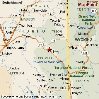 Where Is Swan Valley Idaho See Regional Map And More