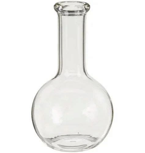 Rh Glass 500 Ml Round Bottom Flask For Chemical Laboratory At Rs 130