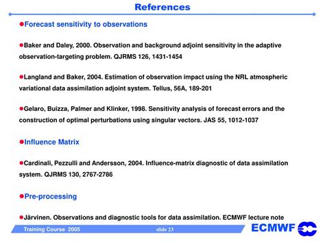 Ppt Forecast Sensitivity To Observation Carla Cardinali Powerpoint